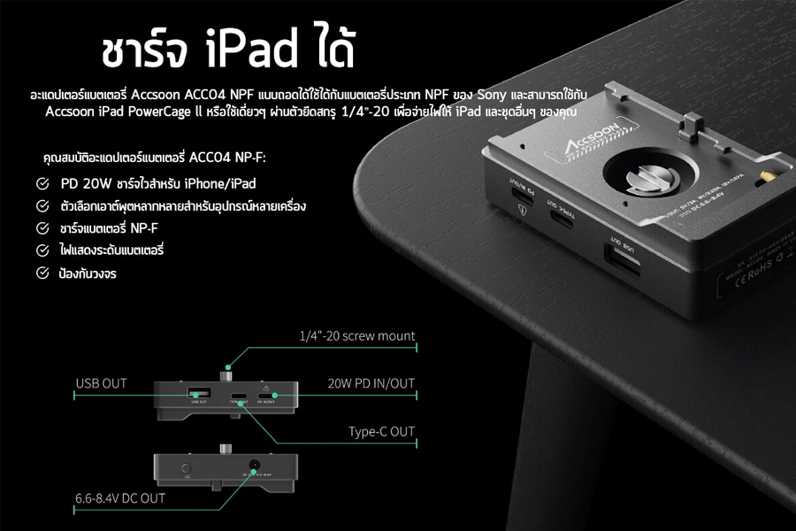 Accsoon - iPad PowerCage II