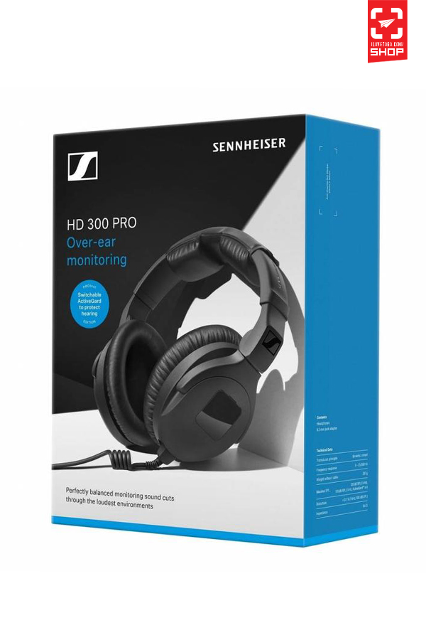 หูฟังมอนิเตอร์ SENNHEISER - HD 300 PRO Over-ear Monitoring